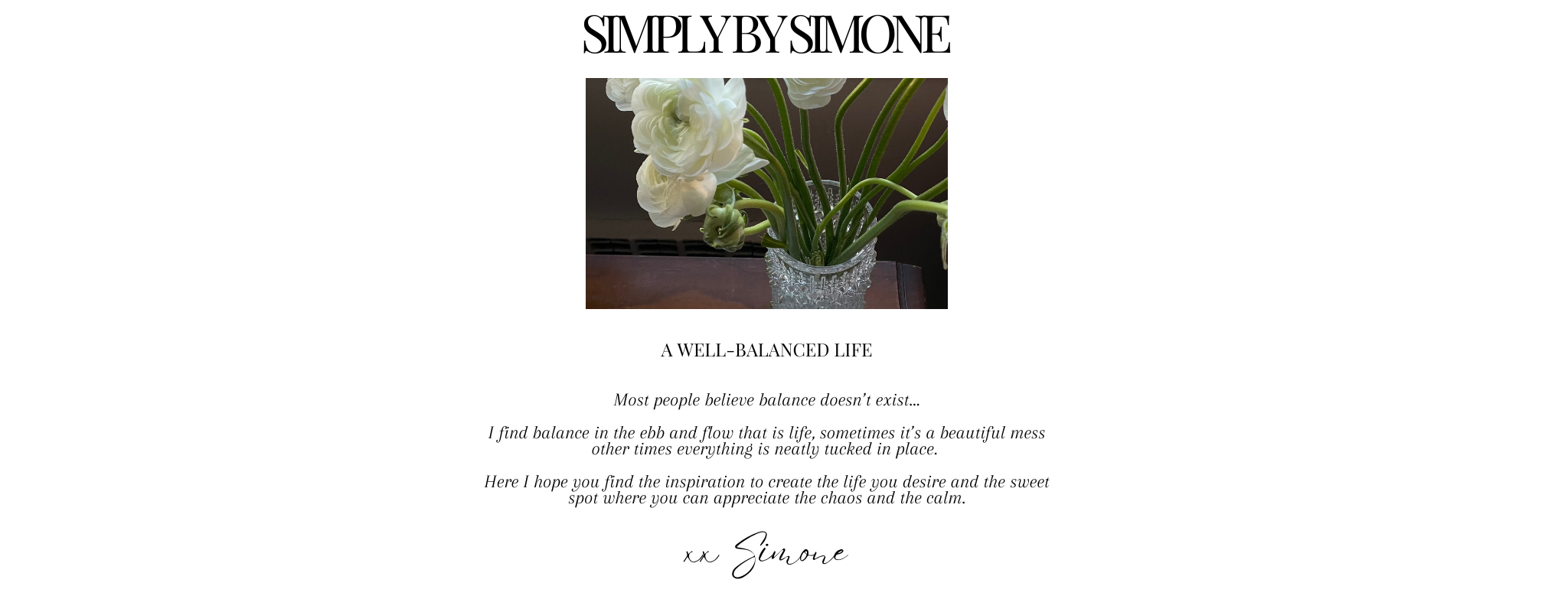 Website Header, Blog Collage v5 (1) - Simply by Simone